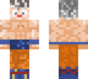 Ultra Instinct Goku | Minecraft Skins
