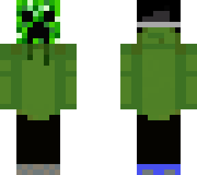 pHezzy_ Hiss-kin (really cool creeper face) | Minecraft Skin