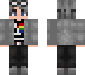 quicksilver goggles eyes improved | Minecraft Skin