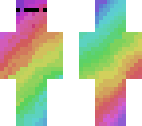 rainbow derp | Minecraft Skins
