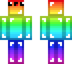 rainbow derp | Minecraft Skins