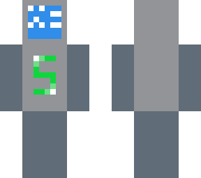 Sindows Green Blue Screen | Minecraft Skin