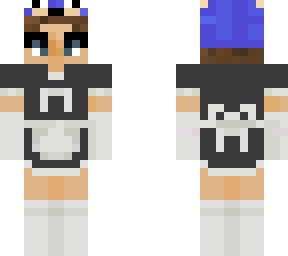 !!MAID ConnorEatsPants!! | Minecraft Skin