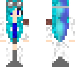 Azura Scientific of fractures | Minecraft Skin