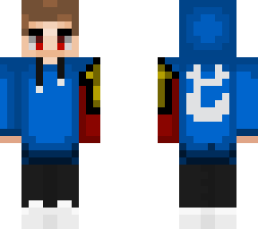blue anime boy | Minecraft Skin