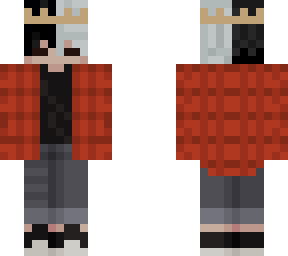 boy crown blackhair | Minecraft Skins