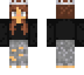 Long Ripped Jeans Minecraft Skins