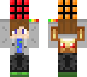 my first block head! | Minecraft Skin