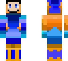 Orange Armor | Minecraft Skin