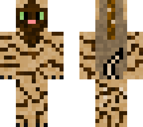 Striped Hyena | Minecraft Skin