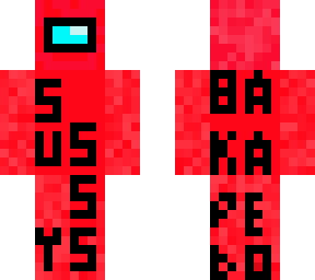 sussy baka | Minecraft Skin