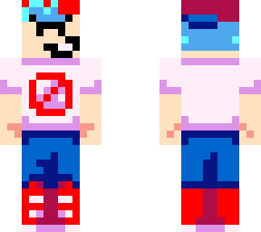 The Boyfriend (FNF) | Minecraft Skin