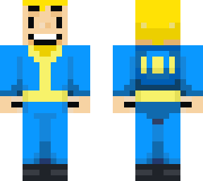 vault boy | Minecraft Skins