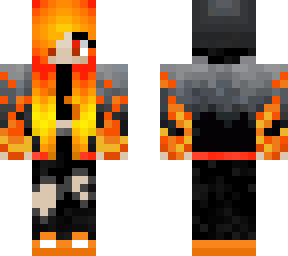Blaze girl | Minecraft Skin