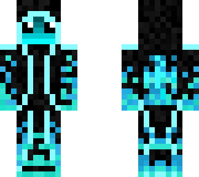 Blue flame | Minecraft Skin