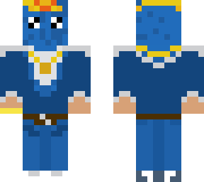 Blue Pimp | Minecraft Skin