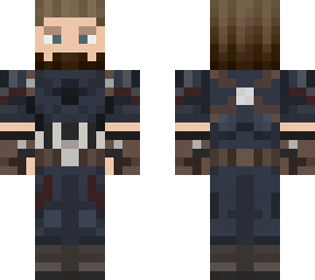 Captain America (Infinity War) | Minecraft Skin