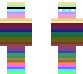 Colorful Skin. | Minecraft Skin