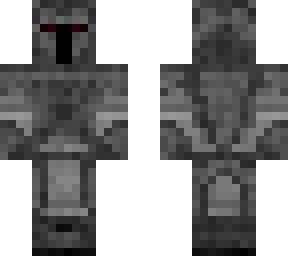 Dark stone knight | Minecraft Skin