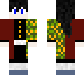 demon slayer giyuu | Minecraft Skins