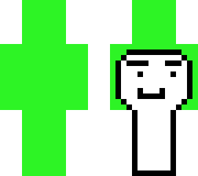 dream with eyebrows | Minecraft Skin