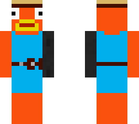 Fish Man With Robotic Arm | Minecraft Skin