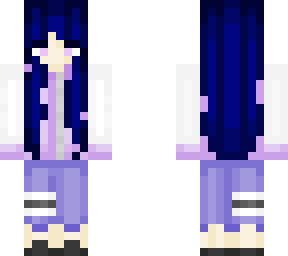 Hinata hyuga | Minecraft Skin