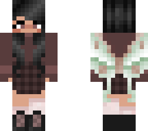 moth girl | Minecraft Skins