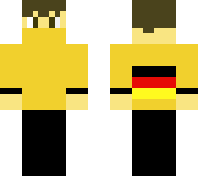 my skin better with german flag | Minecraft Skin