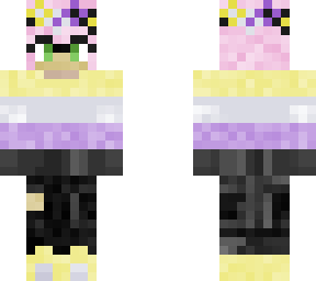 nonbinary pride | Minecraft Skin