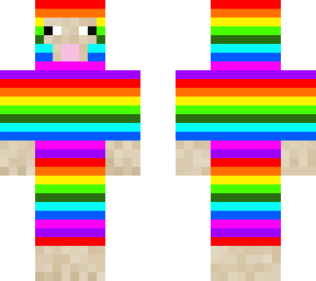 rainbow sheep | Minecraft Skin