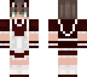 red maid | Minecraft Skin
