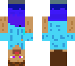 sideways steve | Minecraft Skin