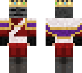 wither skeleton king | Minecraft Skins