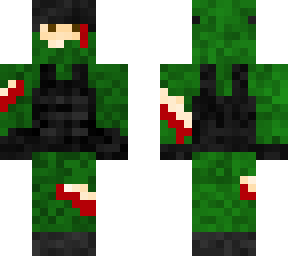Wounded Military Soldier | Minecraft Skin