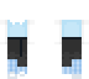 blue XP | Minecraft Skin