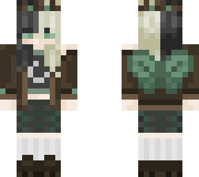 grunge fairy girl | Minecraft Skin