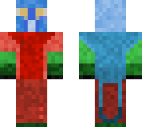 peacock mantis shrimp | Minecraft Skin