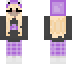 purple frog | Minecraft Skin