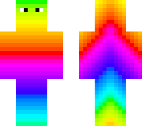 Rainbow Man | Minecraft Skin