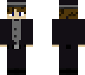 suit with fedora | Minecraft Skin