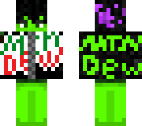 mtn dew | Minecraft Skins