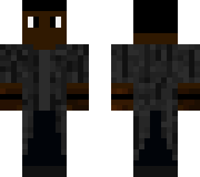 Black cloak boy | Minecraft Skin