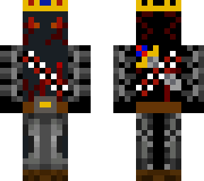 Bleeding Shadow King | Minecraft Skin