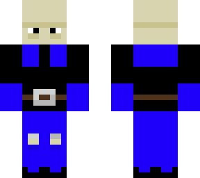 blue shucker warrior (see 3d) | Minecraft Skin