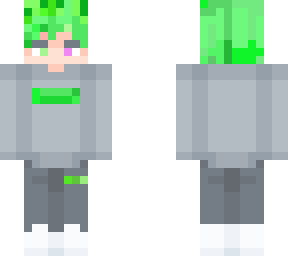 cute green boy | Minecraft Skin
