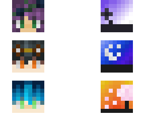 Face the sky (pfp CE) | Minecraft Skin