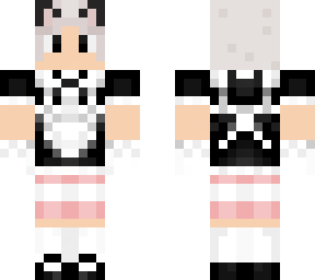 femboy maid thigh highs | Minecraft Skins