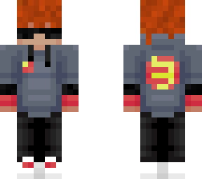 ginger mlg glasses | Minecraft Skin