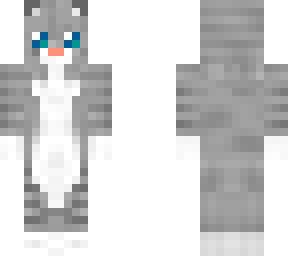 Gray cat | Minecraft Skin